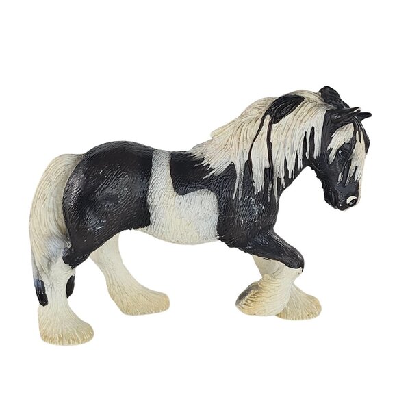 schleich | Toys | Schleich Tinker Mare Gypsy Vanner Clydesdale Black ...